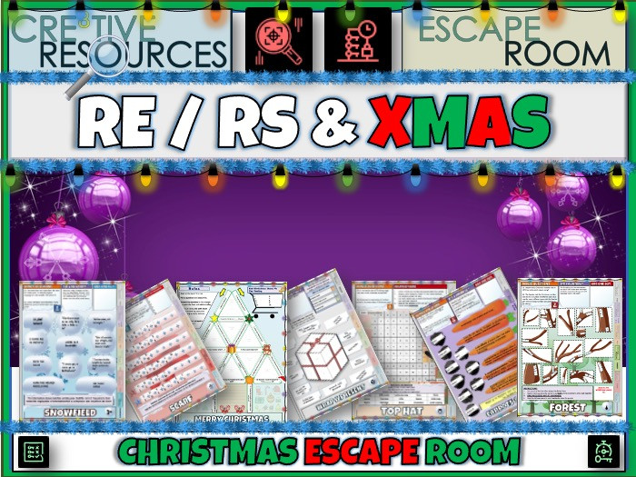 Religion Christmas Escape Room - Amped Up Learning