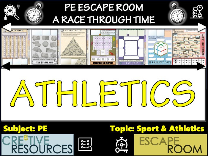 Athletics PE Escape Room - Amped Up Learning