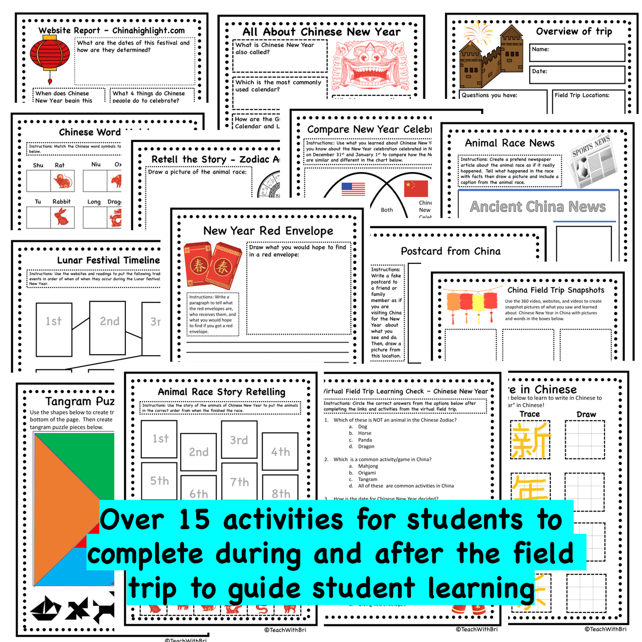 Virtual Field Trip - Chinese New Year - digital version