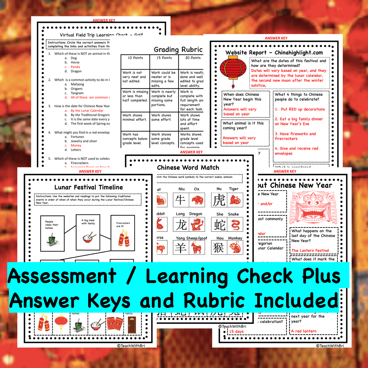 Virtual Field Trip - Chinese New Year - digital version
