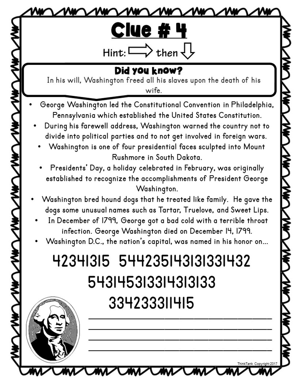 George Washington ESCAPE ROOM! - Amped Up Learning