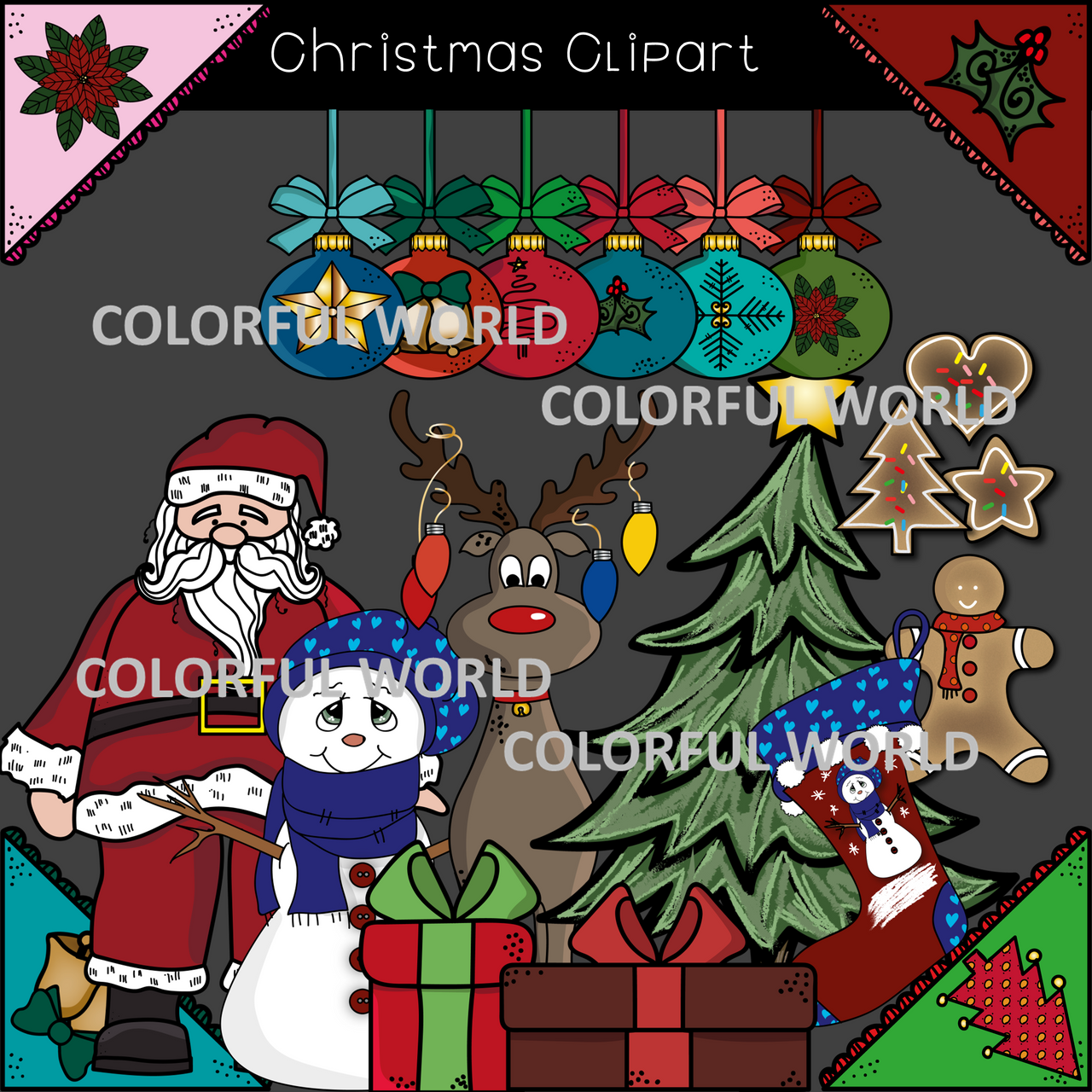 Christmas clipart - Amped Up Learning