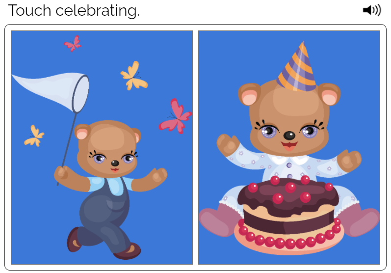 Verbs: Busy Bears - Level 1 - Identification Deck Boom Cards™ - Amped ...