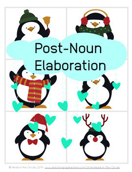 Post-Noun Elaboration: Winter Theme - Amped Up Learning