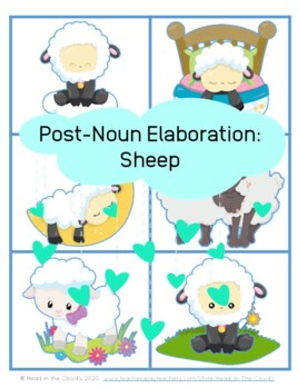 Post-noun elaboration: Sheep - Plus Color Identification Game - Amped ...
