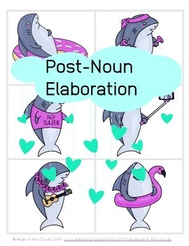 Post-Noun Elaboration: Shark Theme - Amped Up Learning