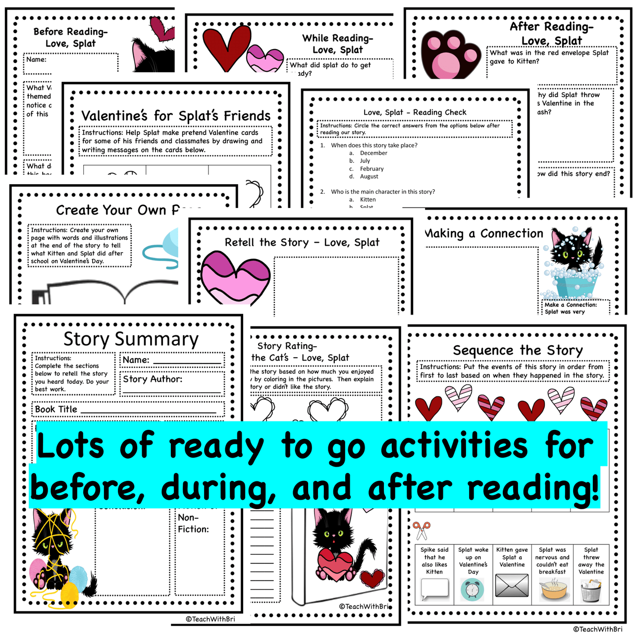 Love Splat- Virtual Read Aloud - PDF Version