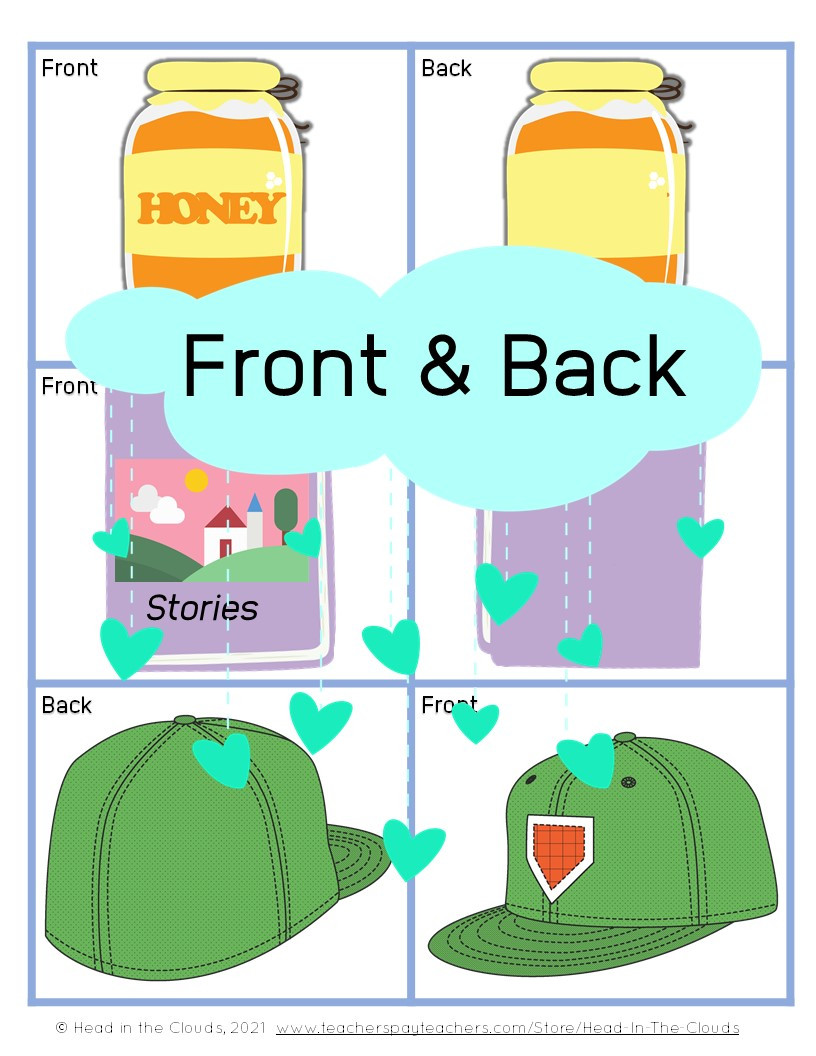 Opposites: Front and Back - Amped Up Learning