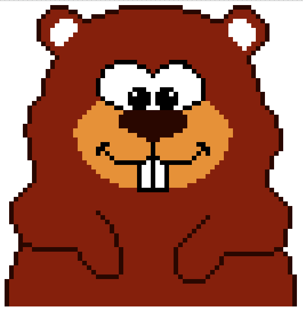 Groundhog Day Activity - Pixel Art Mystery Picture Template DIGITAL ...