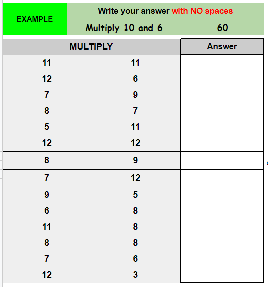 Multiplication Facts to 12 - Groundhog Day Activity - Pixel Art Mystery ...