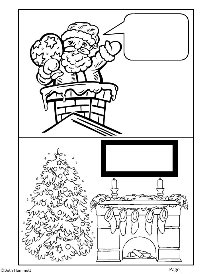 Holiday Comic Books for Student Authors - Amped Up Learning