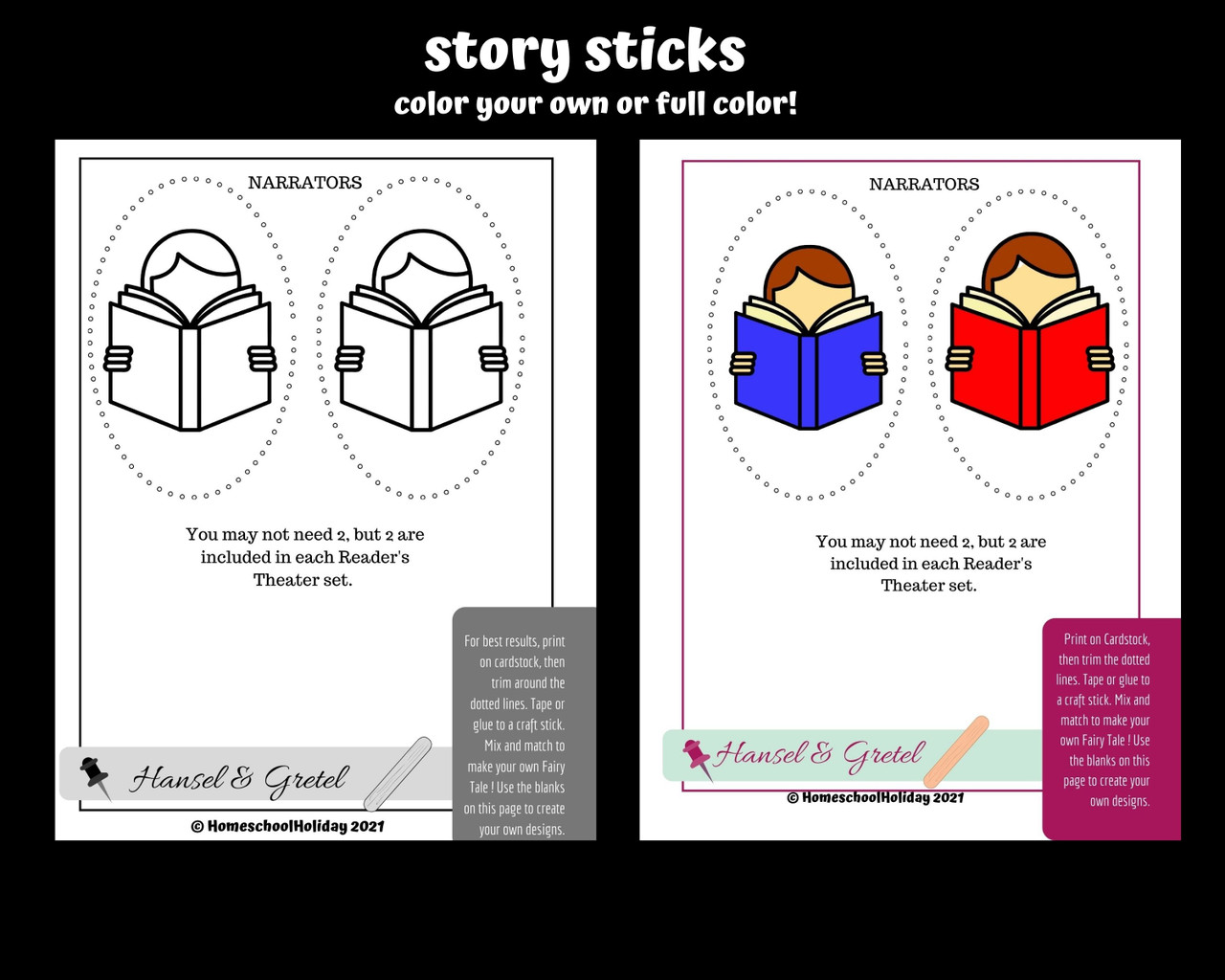 Fairy Tale Reader's Theater Script - Hansel & Gretel - Amped Up Learning