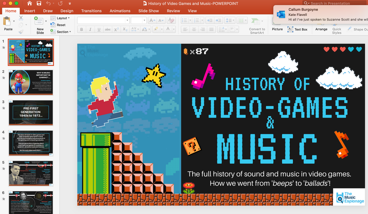 History of Video Game and Music-FULL LESSONS-Distance Learning | Google ...