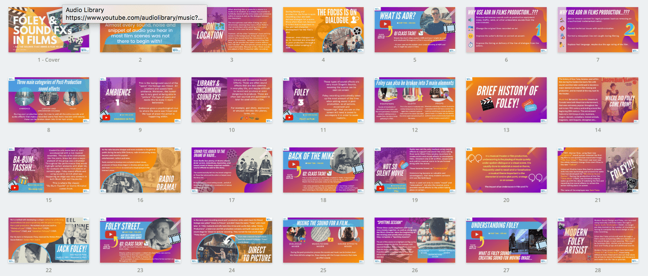 Foley & Sound Effects In Films-FULL LESSON-Distance Learning | Google ...