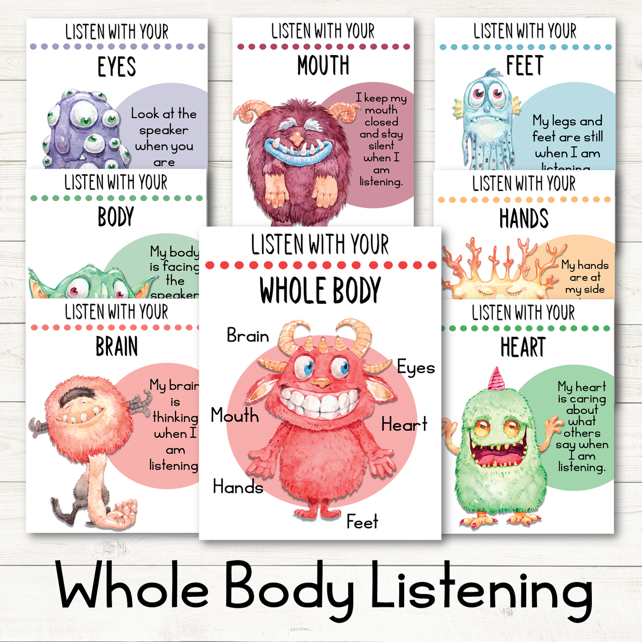 Monster Manners - Monster Fun! Printable Posters