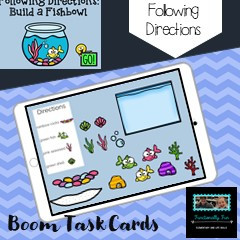 Following Directions: Build a Fishbowl Boom Cards - Amped Up Learning
