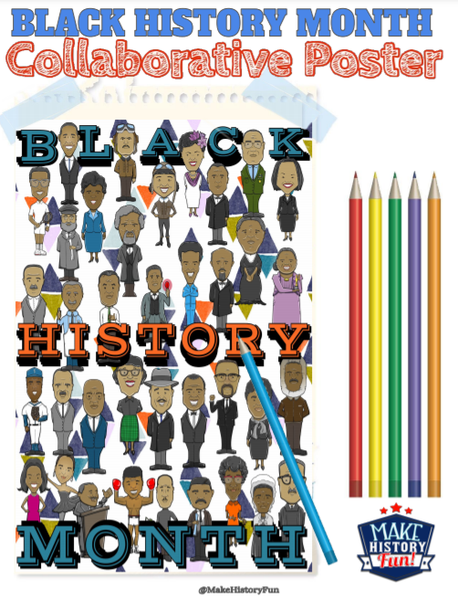 Black History Month Collaborative Poster