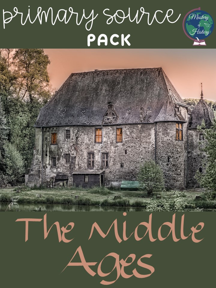 Middle Ages Primary Source Pack (Google Compatible) - Amped Up Learning