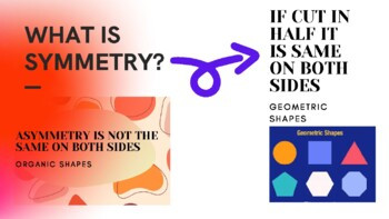 Symmetry, Positive & Negative space Remote or In person art lesson ...