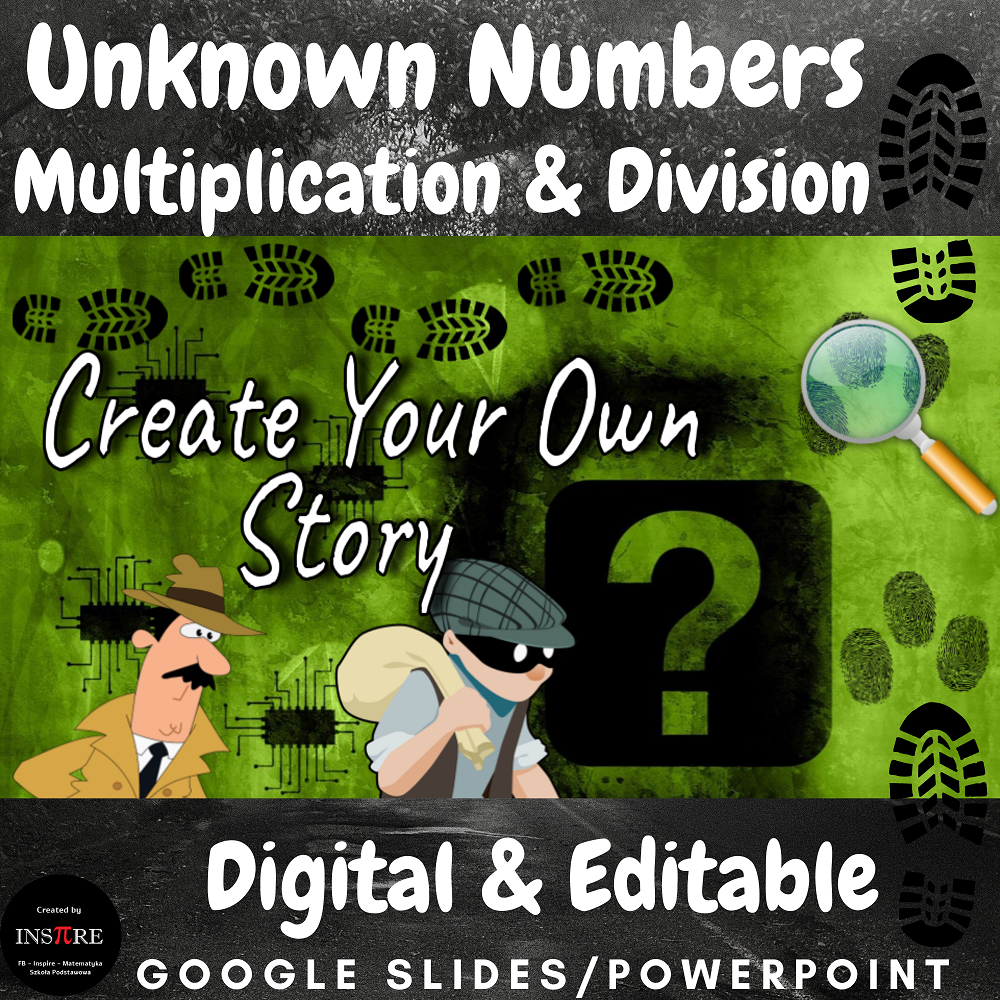 Math Create your own story Adventure Escape Room Missing Numbers in ...