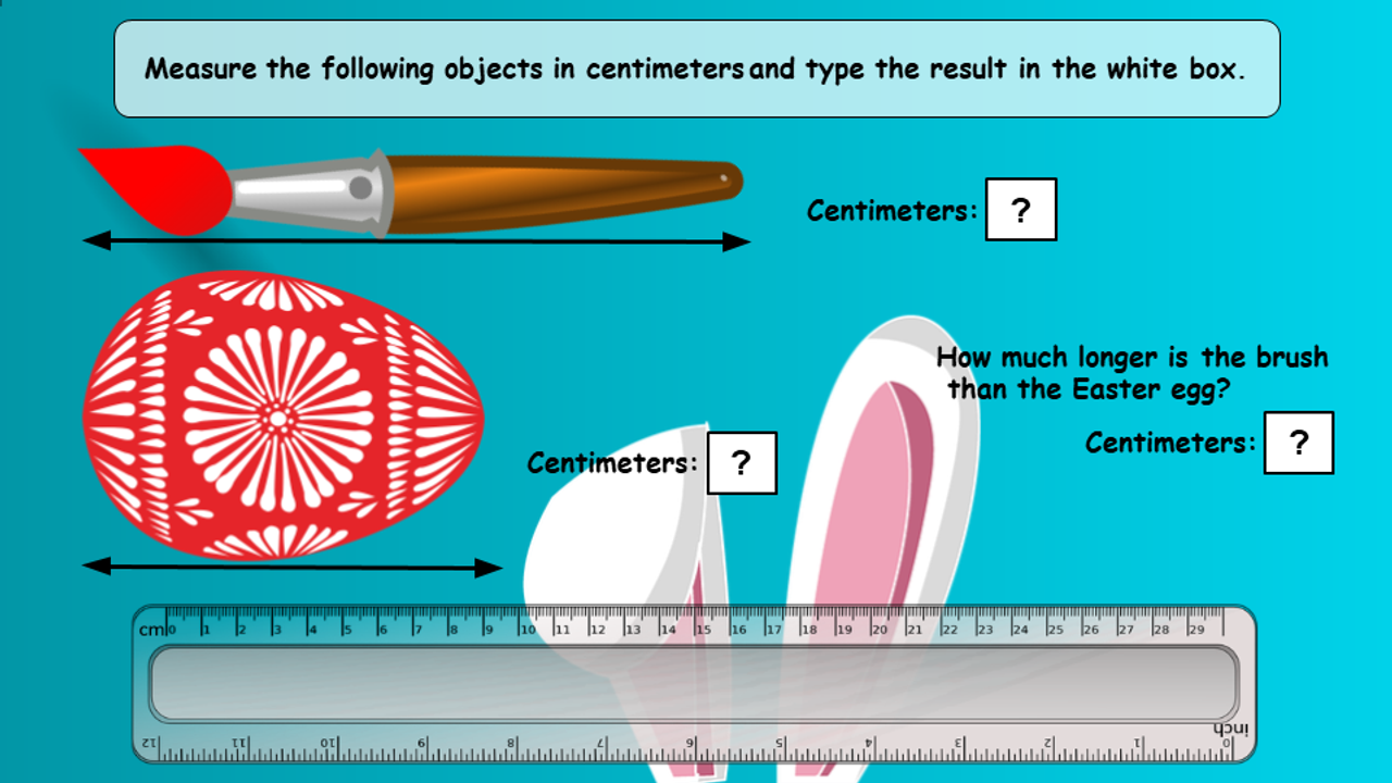 Spring Easter Measurement activities | 2nd Grade in Google Slides ...