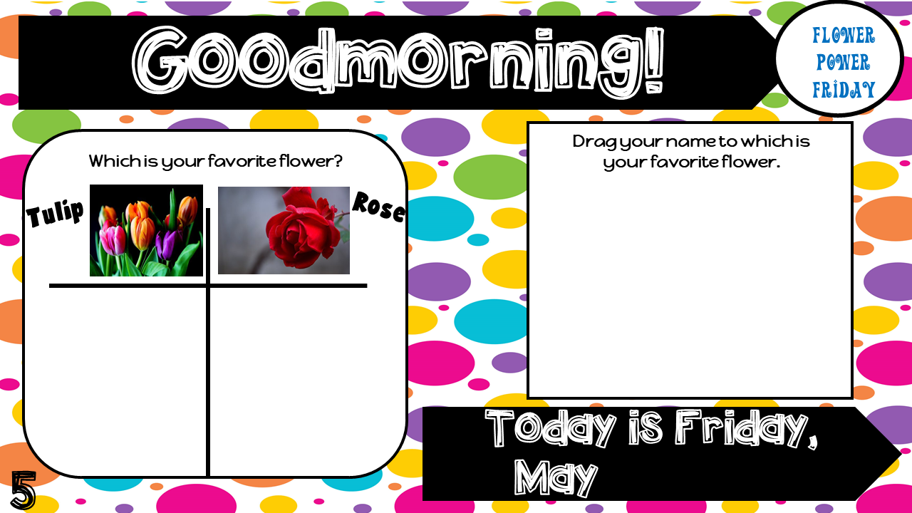 Attendance Tracker Question of the Day Jamboard (February-April GROWING ...