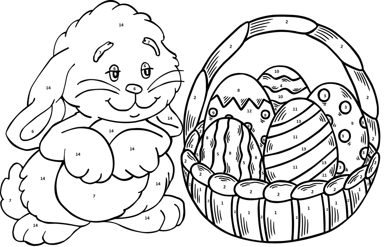 Easter Math Color by number Converting Fractions to Decimals Printable ...