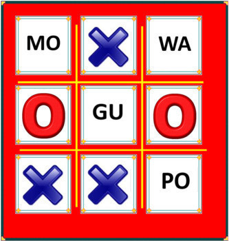 Tic Tac Toss Elementary Set 2