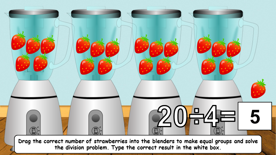 3rd Grade Math Spring Division Equal Groups in Google Slides EDITABLE ...