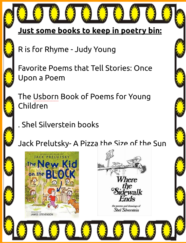 POETRY WRITING UNIT FOR PRIMARY GRADES