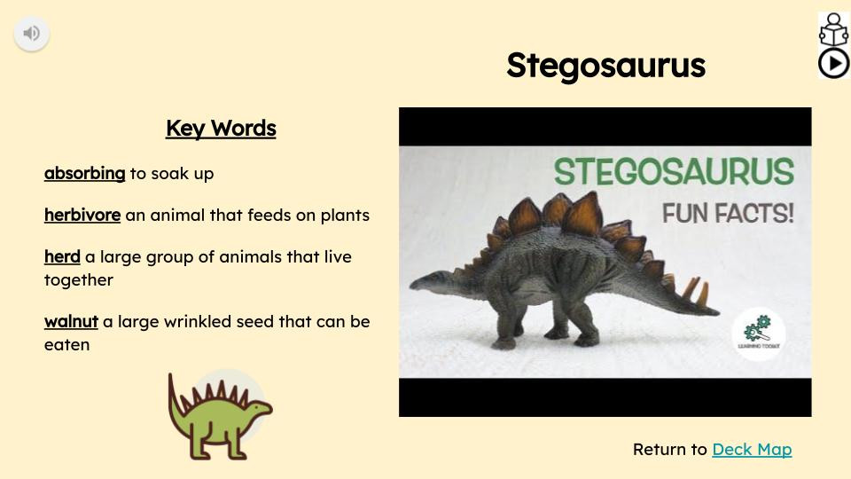 Stegosaurus Informational Text Reading Passage and Activitie