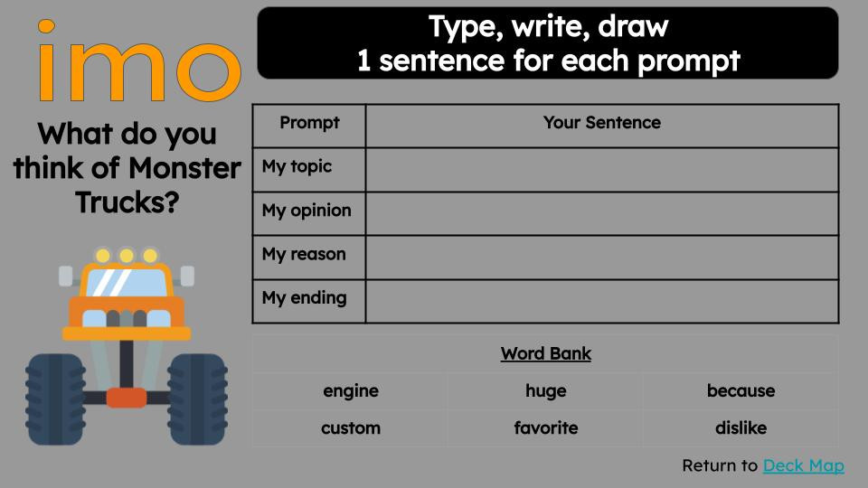 Monster Trucks Informational Text Reading Passage and Activities