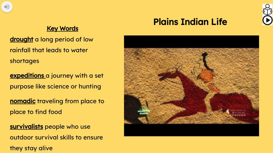 Plains Native Americans Informational Text Reading Passage and Activities