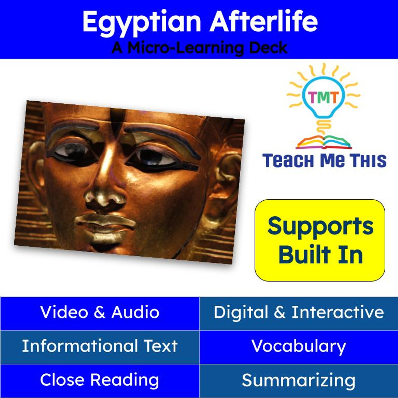 Ancient Egypt Informational Text Reading Passage and Activities