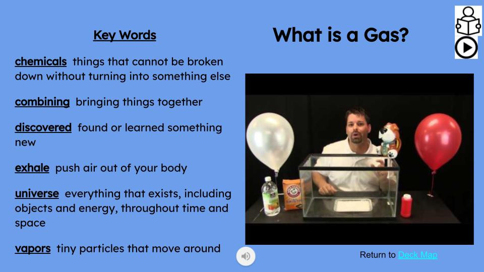 Gas Informational Text Reading Passage and Activities