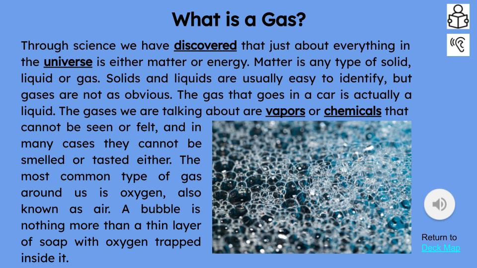 Gas Informational Text Reading Passage and Activities