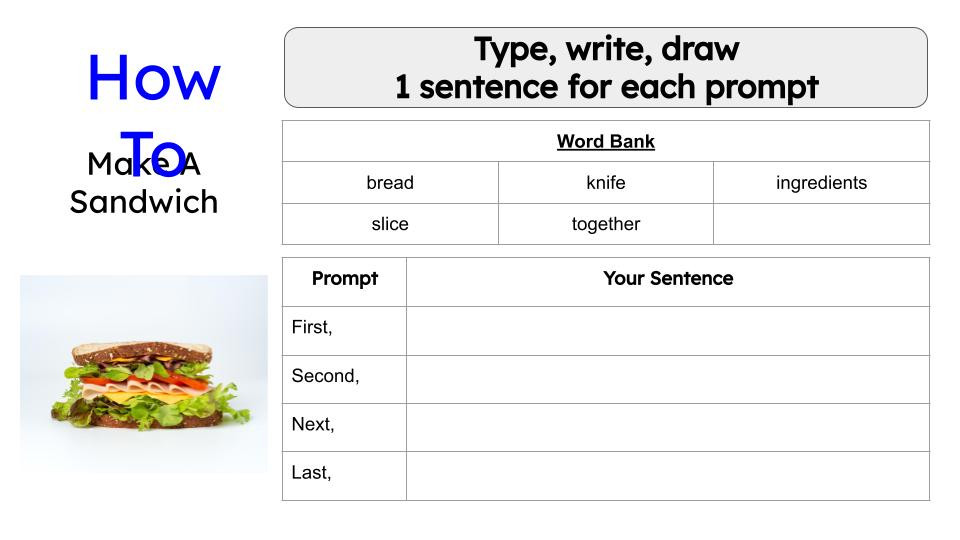 Procedures Writing Prompt Volume 1