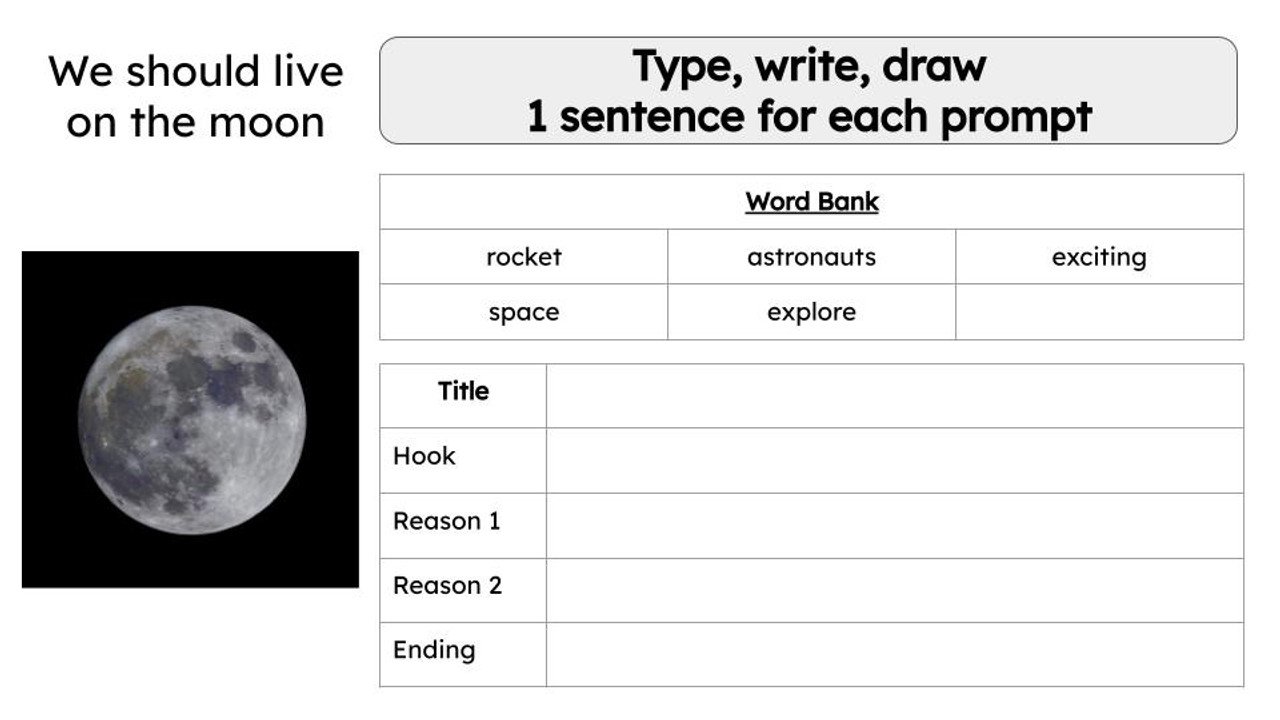 Writing Prompts and Graphic Organizers Bundle Volume 1