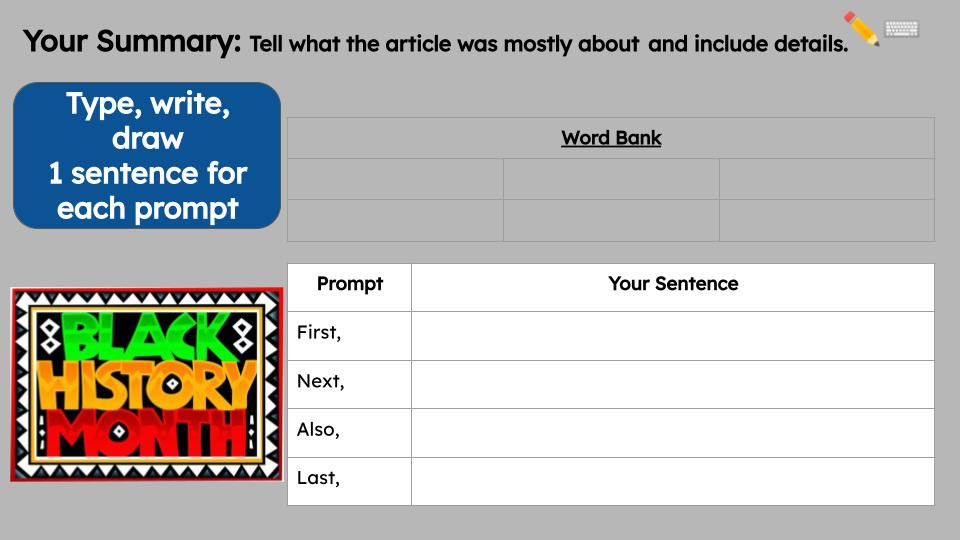 Great African Americans Part 4 Informational Text Reading Passage and ...