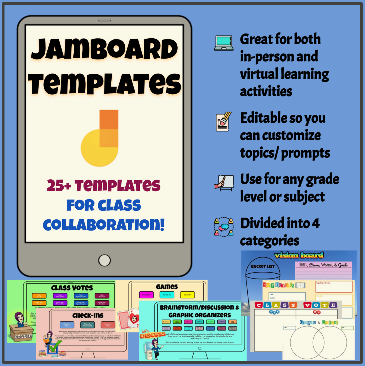 Jamboard Template Bundle