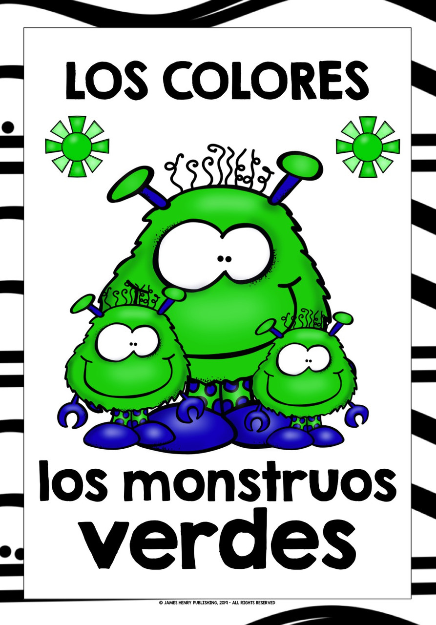 SPANISH COLORS FLASHCARDS POSTERS FREEBIE #2 - Amped Up Learning