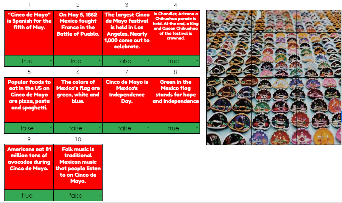 Telling Time Hidden Mystery Pixel Art Puzzle Digital to Analog