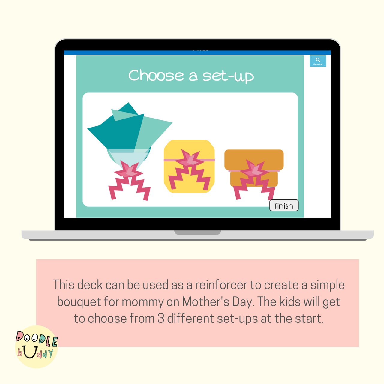 Boom Cards® Make a Mother's Day Bouquet
