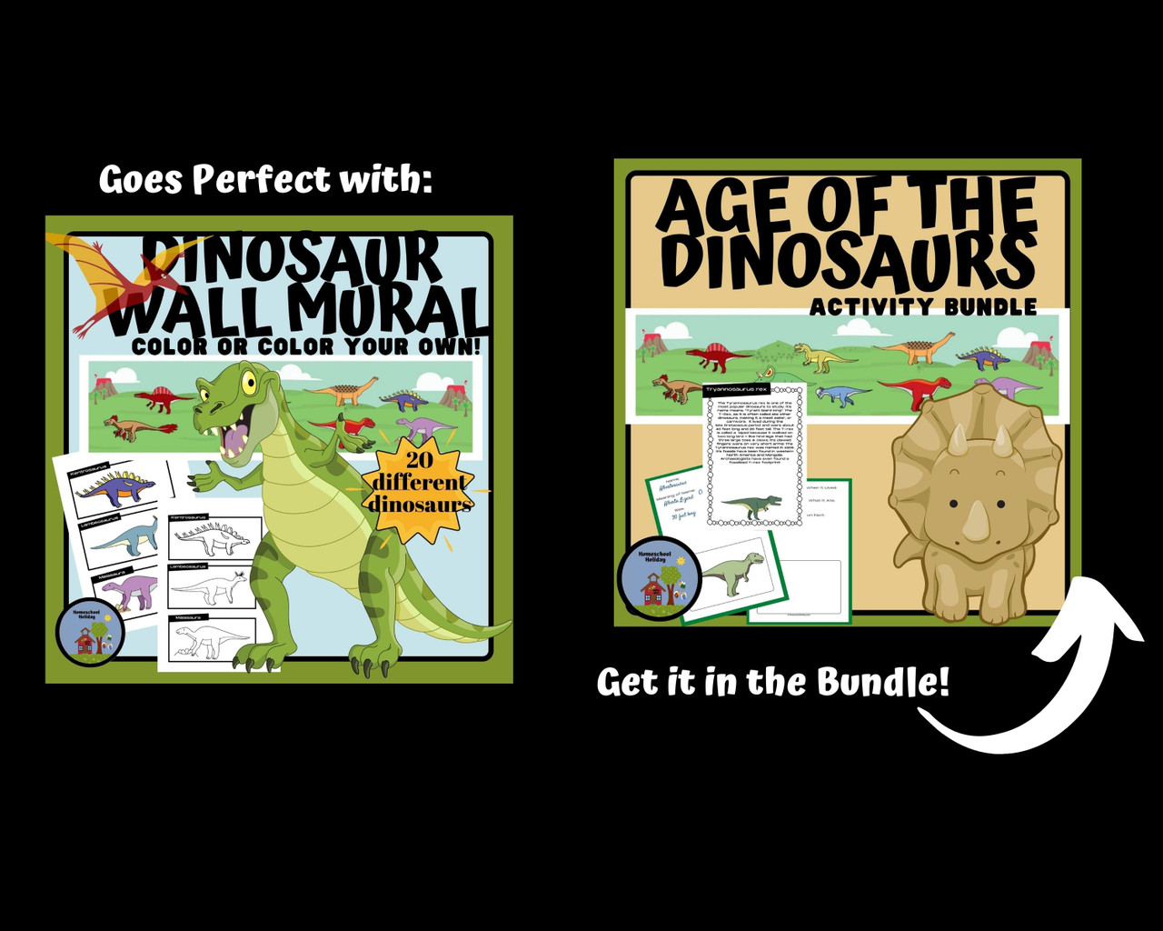 Dinosaur Fact Worksheets