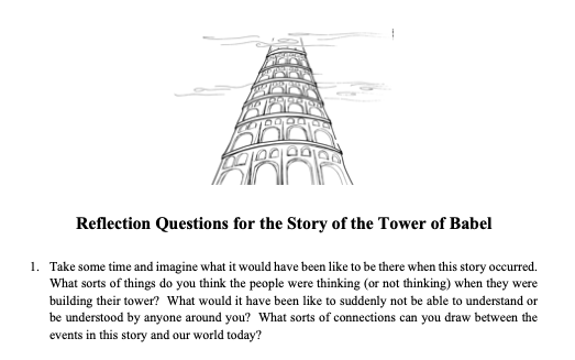 The Tower of Babel: Studying the Stories of the Bible