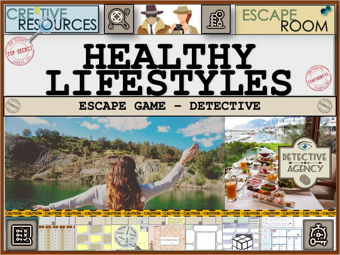 Healthy Lifestyles Escape Room - Amped Up Learning