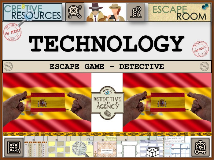 Technology - Spanish Escape Room - Amped Up Learning