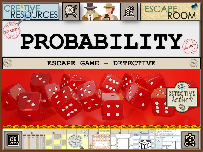 Probability Maths Escape Room - Amped Up Learning