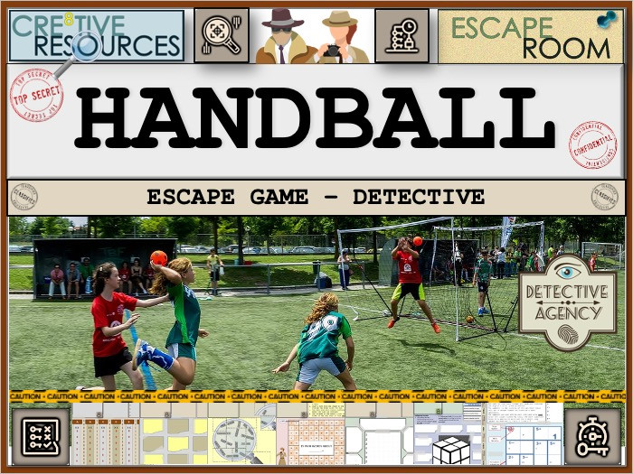 Handball Sports Escape Room - Amped Up Learning