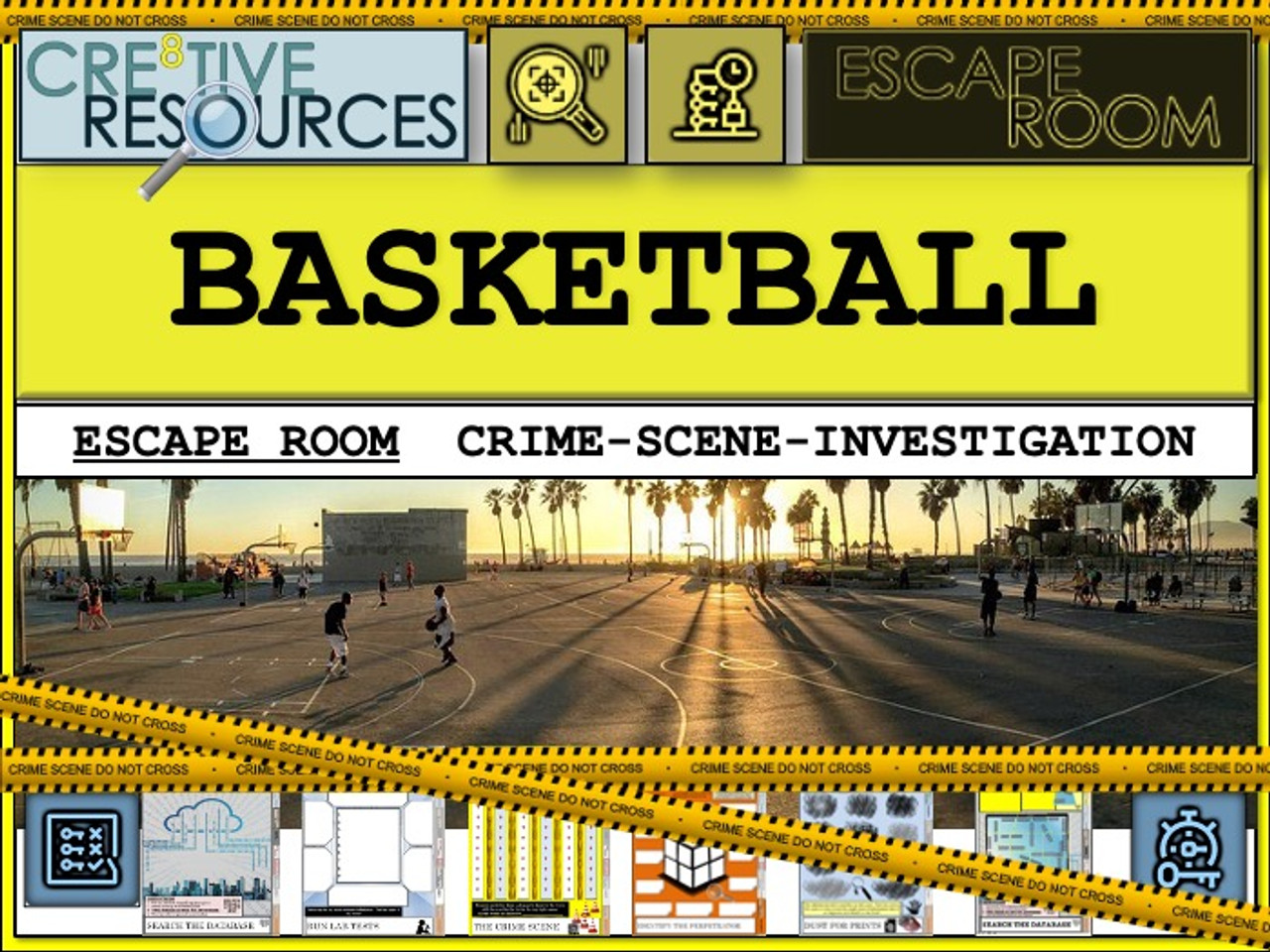 Basketball sports Escape Room - Amped Up Learning
